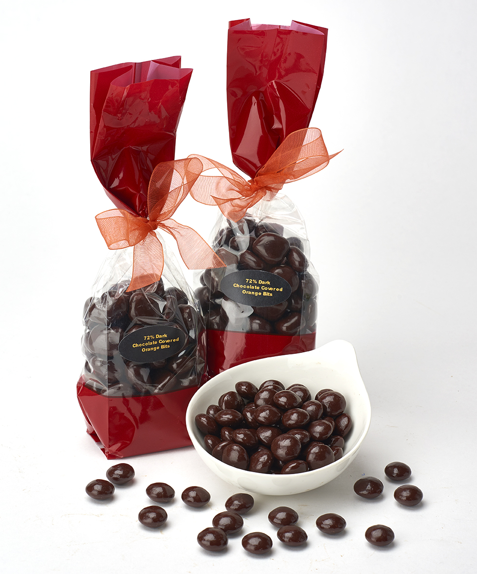 Dark Chocolate-Covered Orange Bits - The Chocolate Therapist